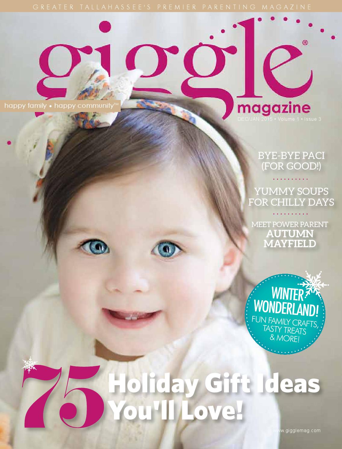 Giggle Magazine-Tallahassee December/January 2015 by Irving ...
