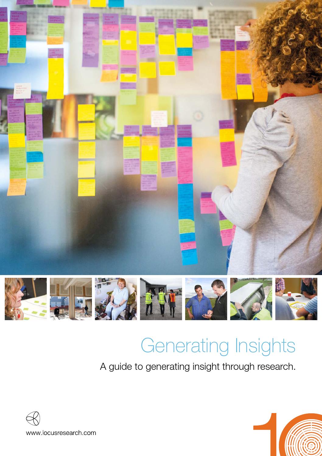 Generating Insight by Locus Research - Issuu