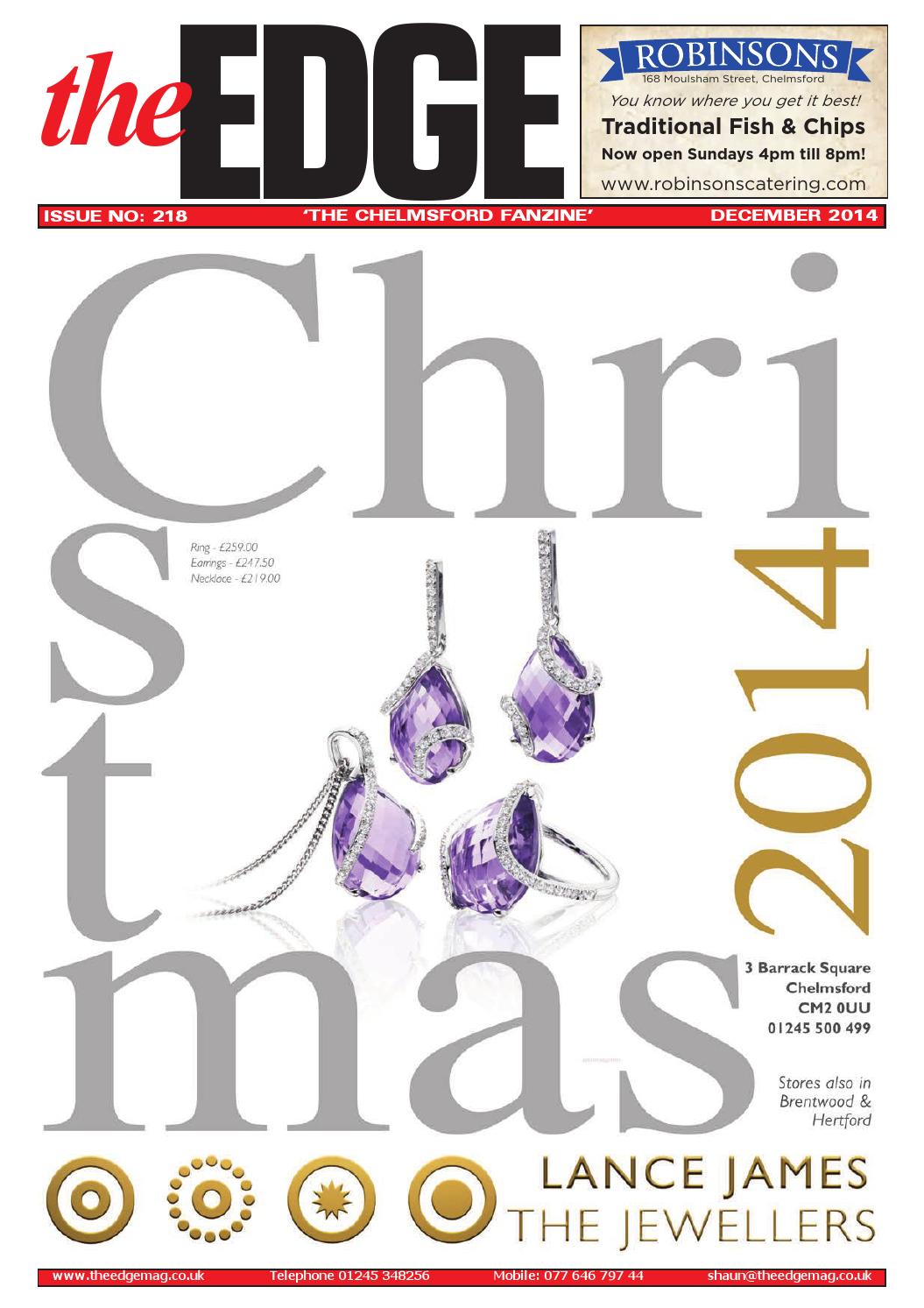 The Edge Magazine December 2014 by webwax - Issuu