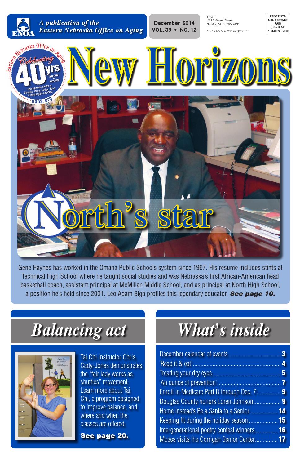 New Horizons Newspaper by Eastern Nebraska Office on Aging - Issuu