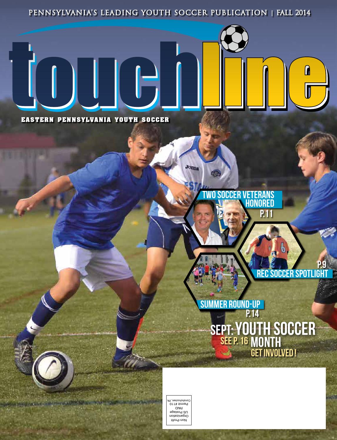 Touchline Fall 2014 by Eastern Pennsylvania Youth Soccer - Issuu