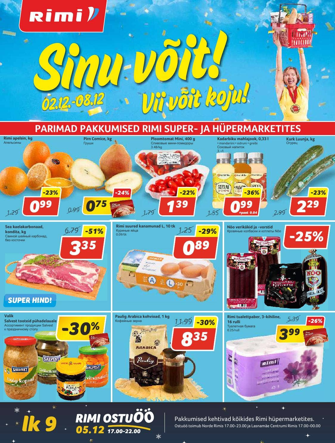 RImi Sinu Võit 02.12-08.12 by Rimi - Issuu