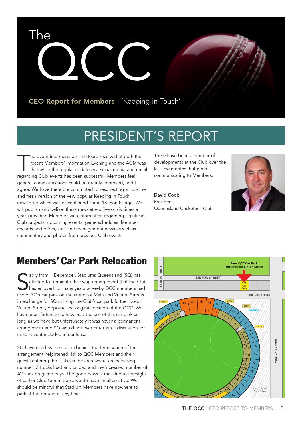 Qcc report by Qldcricketersclub - Issuu