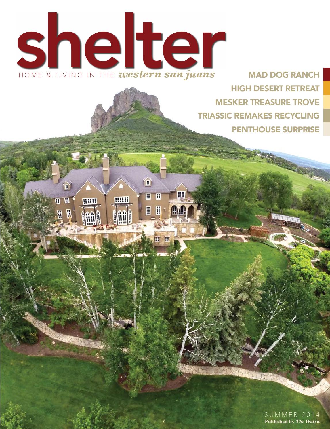Shelter Magazine summer 2014 by Barbara Kondracki - Issuu