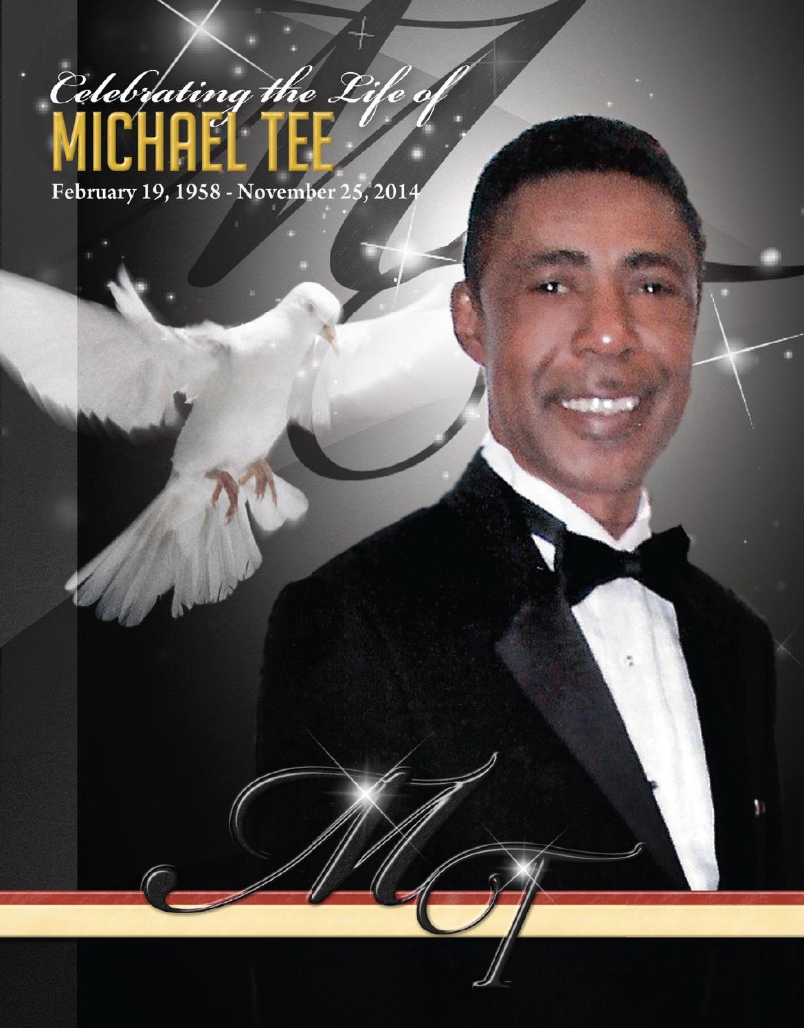 Michael Tee Program by MLDCommunications - Issuu