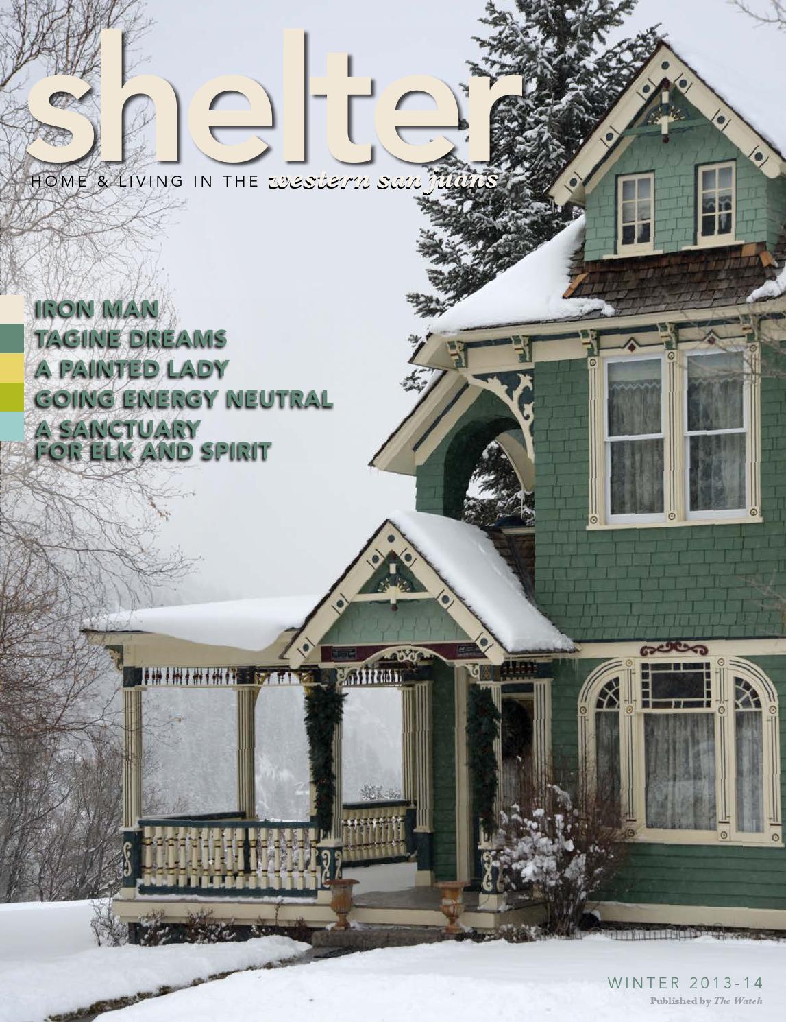 Shelter Magazine winter 2013-14 by Barbara Kondracki - Issuu