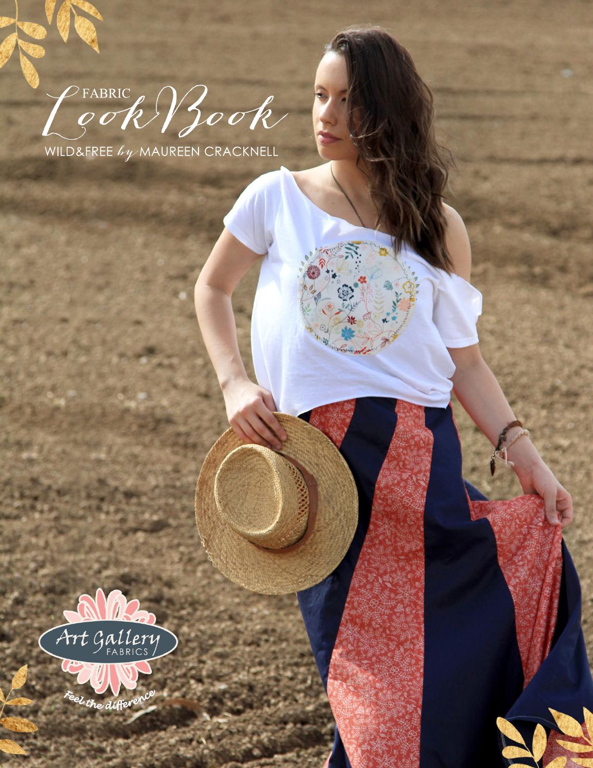 Wild and Free Fabric Collection by Maureen Cracknell by Art Gallery ...