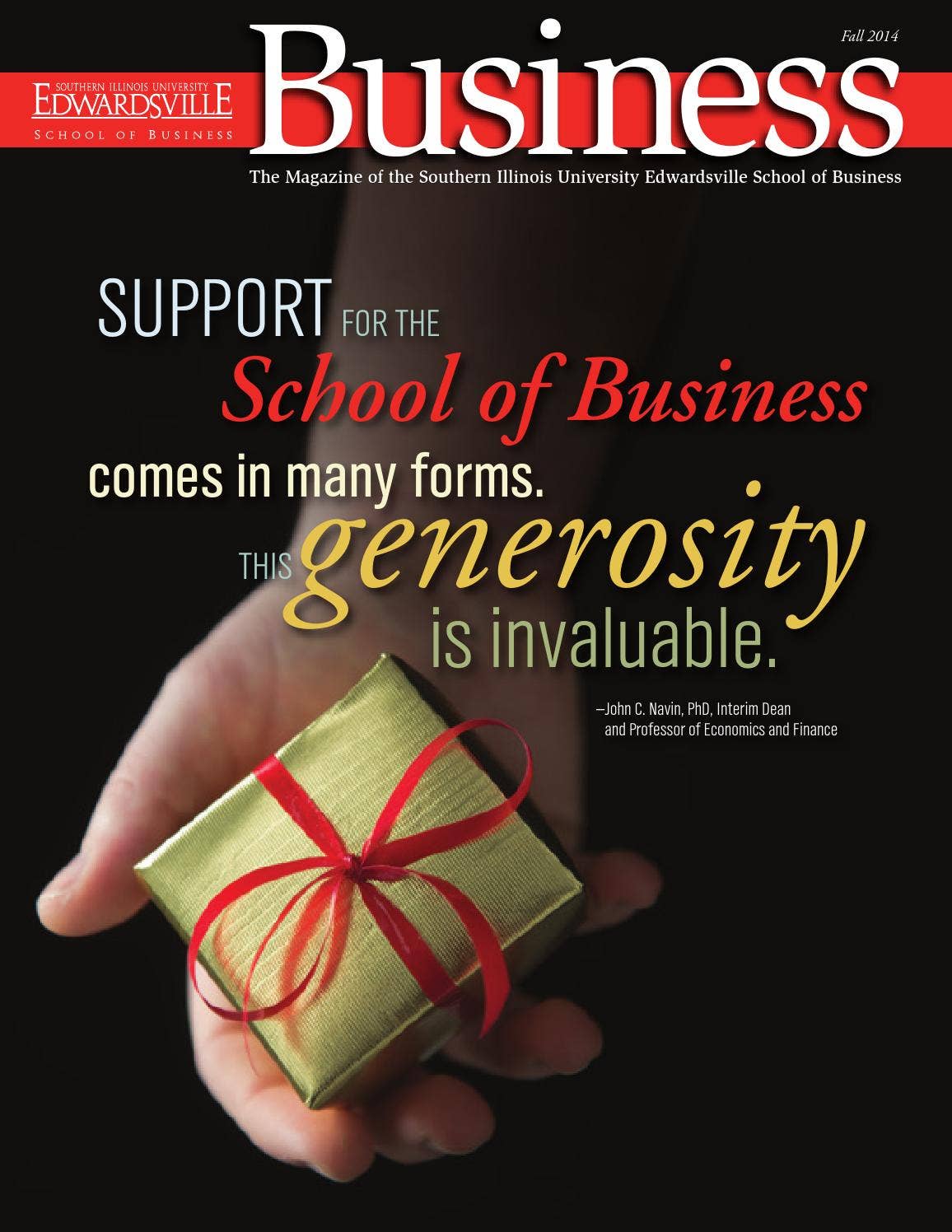 SIUE School of Business Magazine Fall 2014 by SIUE - Issuu