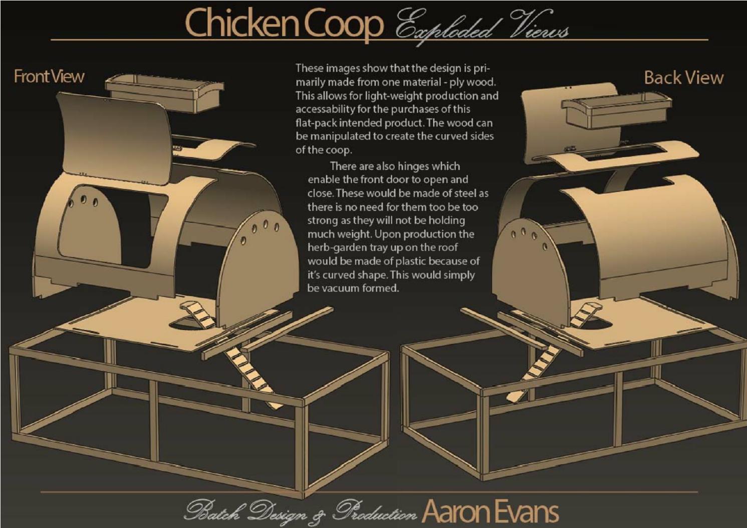 Chicken Coop - Exploded View by Aaron Evans - Issuu