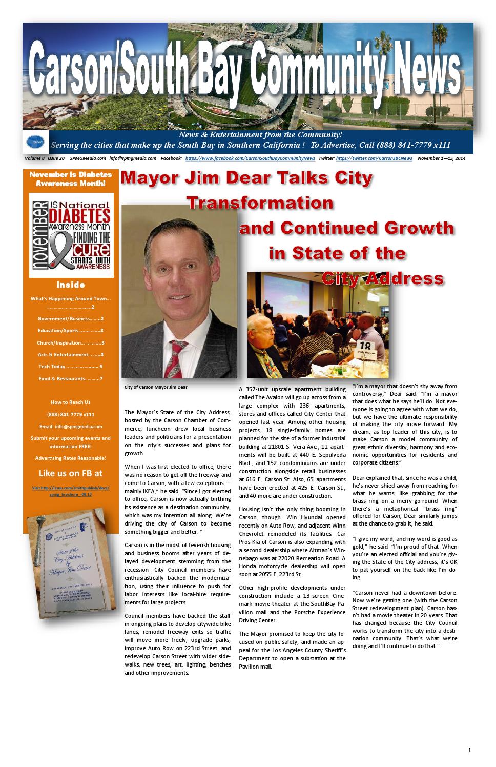 Carson/South Bay Community News by SPMG Media - Issuu