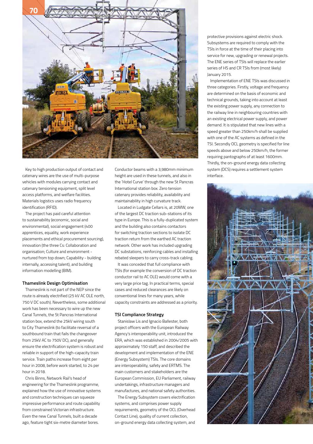 The Rail Engineer - Issue 122 - December 2014 by Rail Media - Issuu