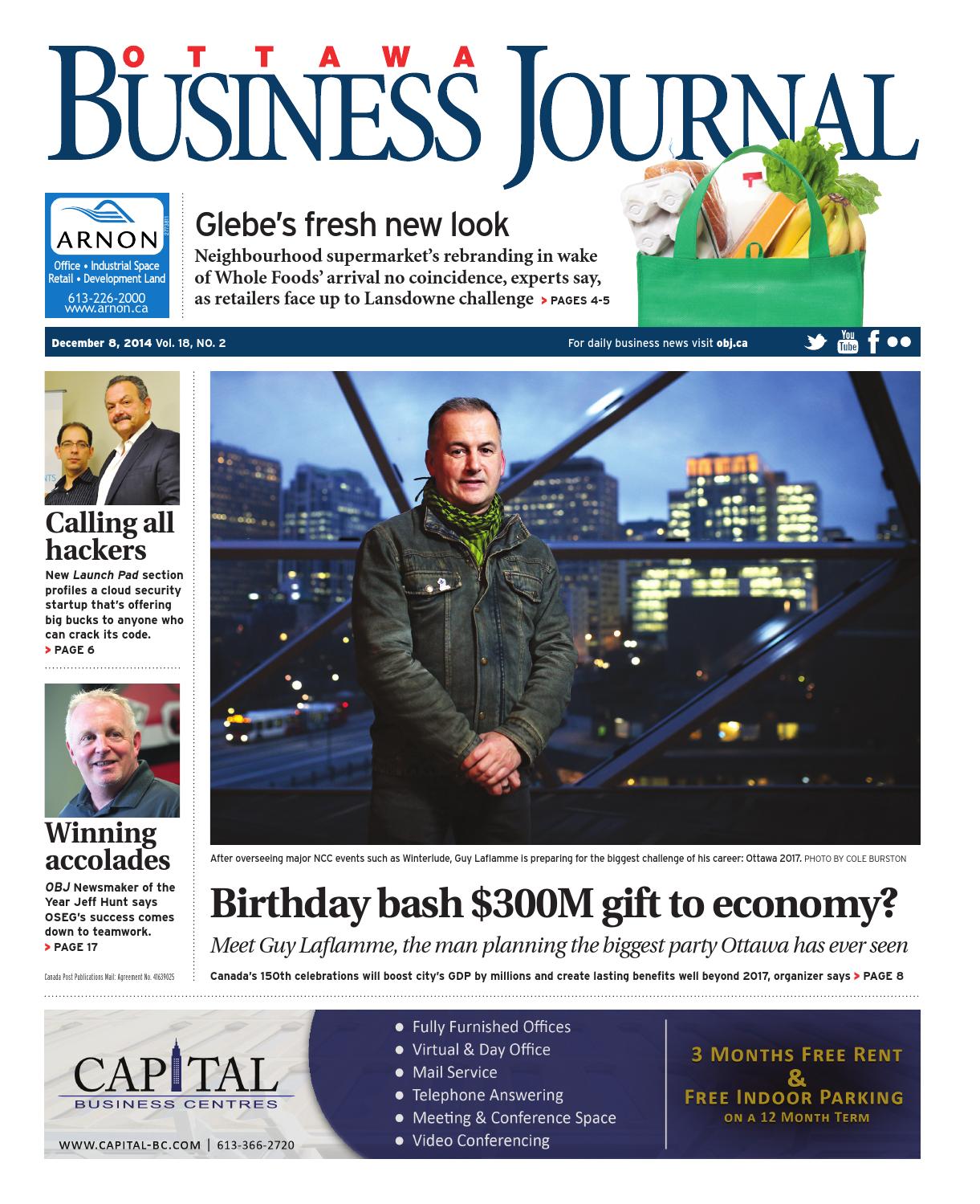 Ottawa Business Journal 20141208 by Great River Media inc. - Issuu
