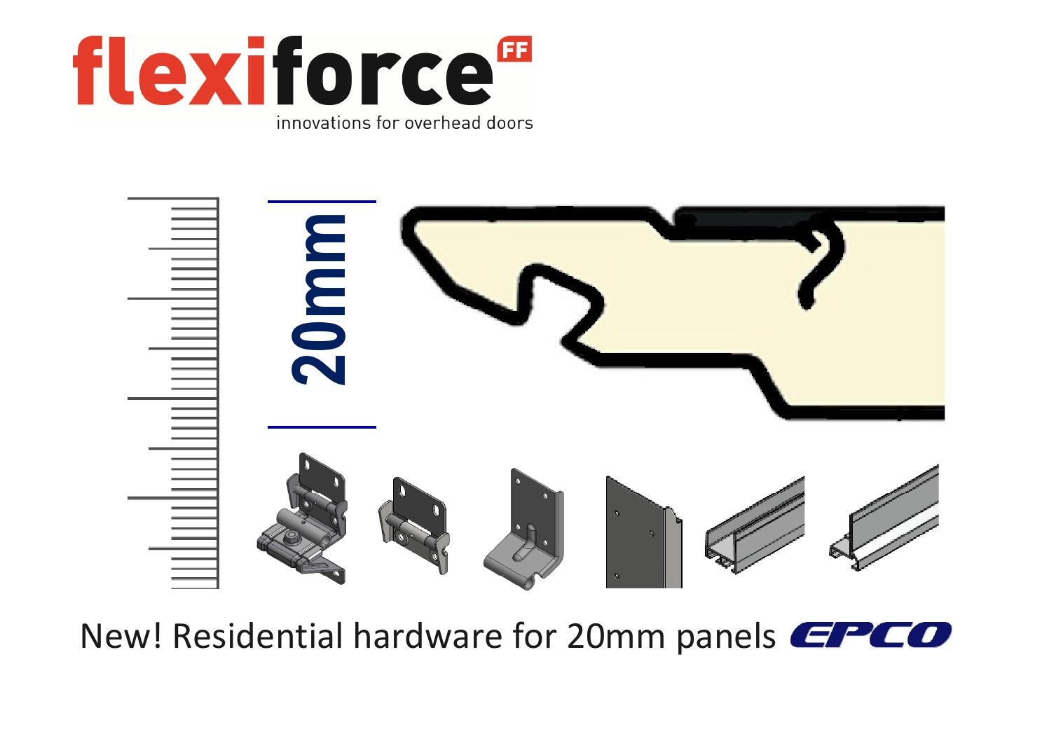 FlexiForce RSC-T hardware for 20mm epco panels by FlexiForce - Issuu