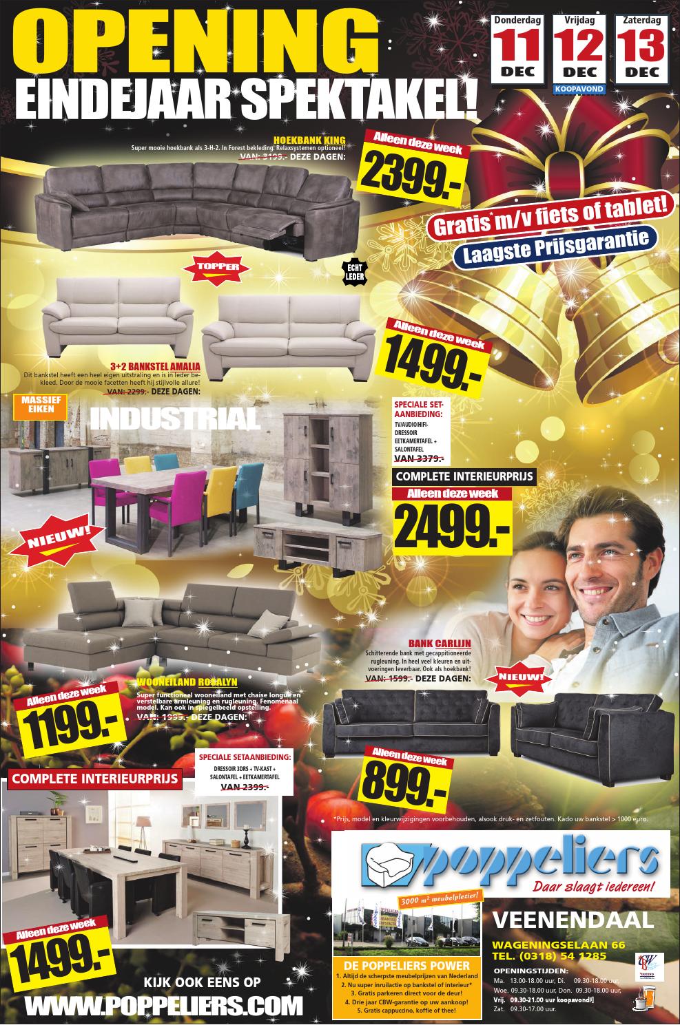Poppeliers Meubelen advertentie week 50 by Media Solutions B.V. - Issuu