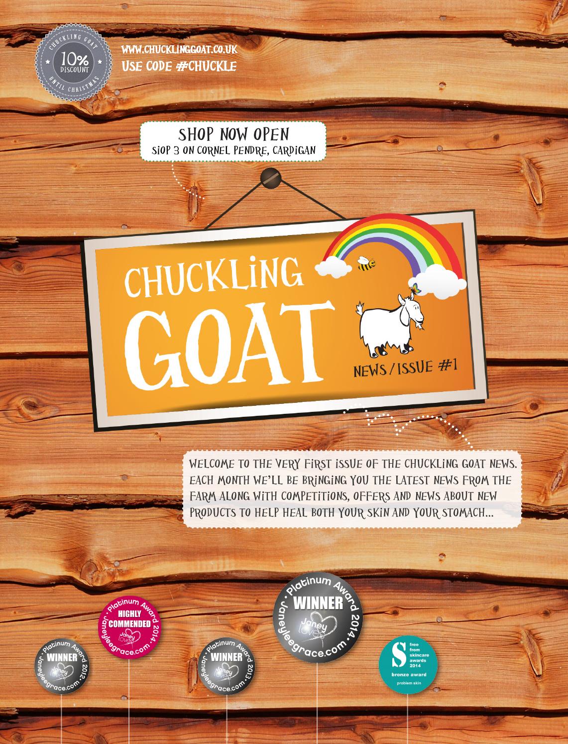 Chuckling Goat News - Issue 1 by Thrive Health & Nutrition Magazine - Issuu