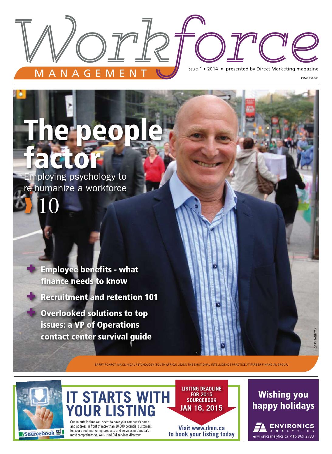 Work Force Management magazine Issue 1 2014 by Lloydmedia Inc - Issuu