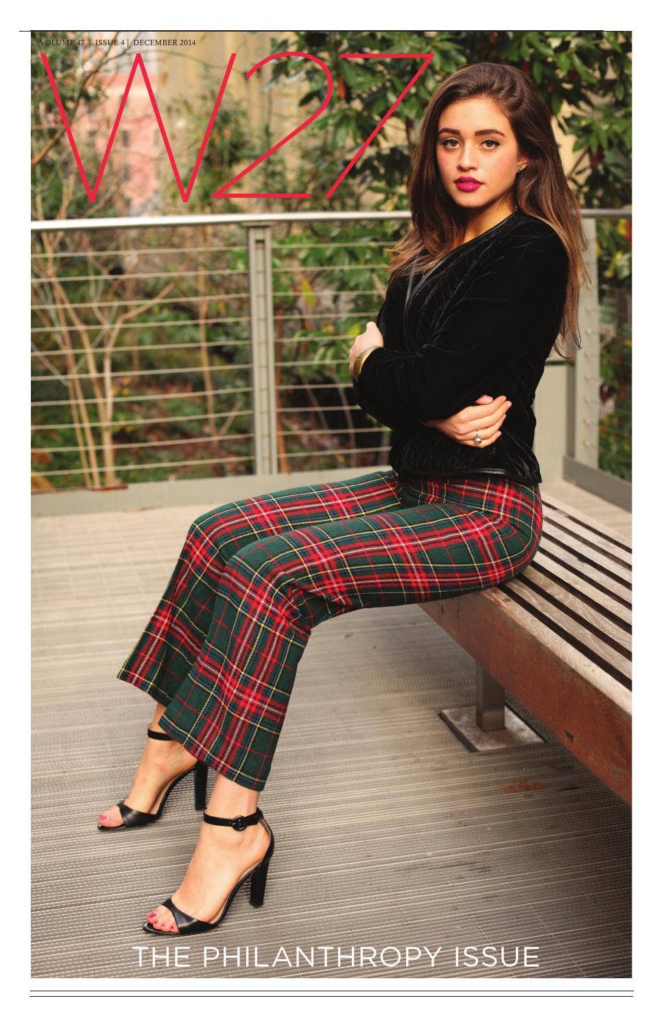 December 2014: The Philanthropy Issue by W27 Newspaper - Issuu