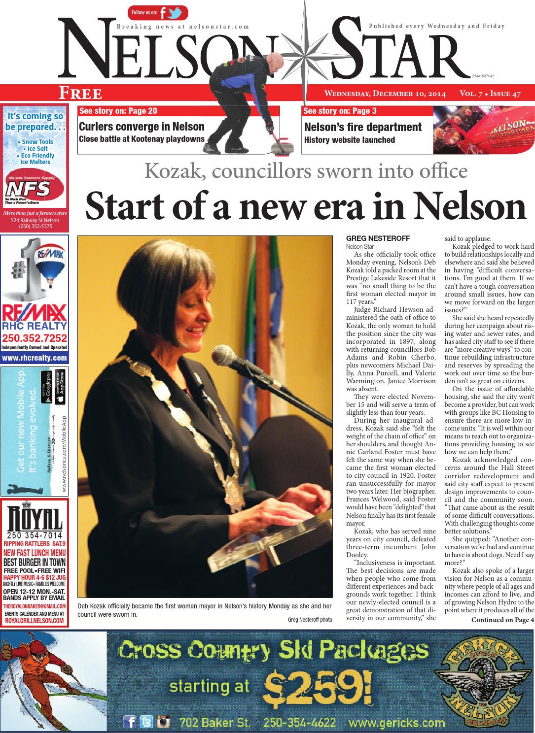 Nelson Star, December 10, 2014 by Black Press Media Group - Issuu