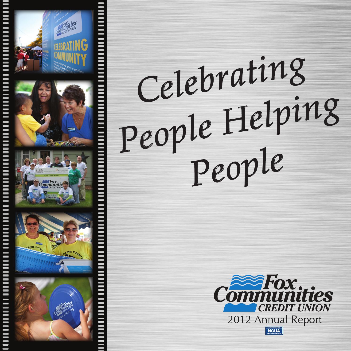 2012 Annual Report by Fox Communities Credit Union - Issuu