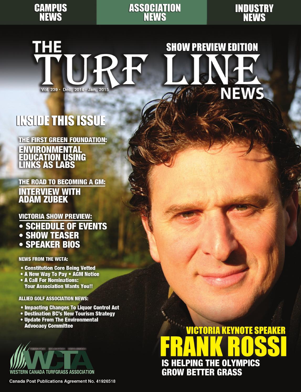 WCTA Turf Line Magazine - Show Preview Issue by Inside Golf Inc. - Issuu