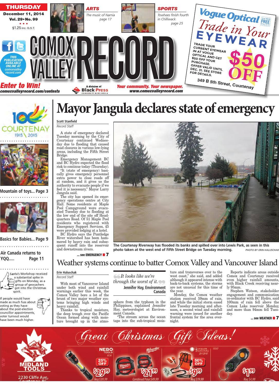 Comox Valley Record, December 11, 2014 by Black Press Media Group - Issuu