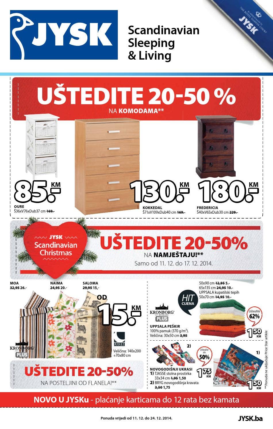 Jysk bih katalog akcija od 11 24 12 2014 by Bakmaz, Boso, NTL - Issuu