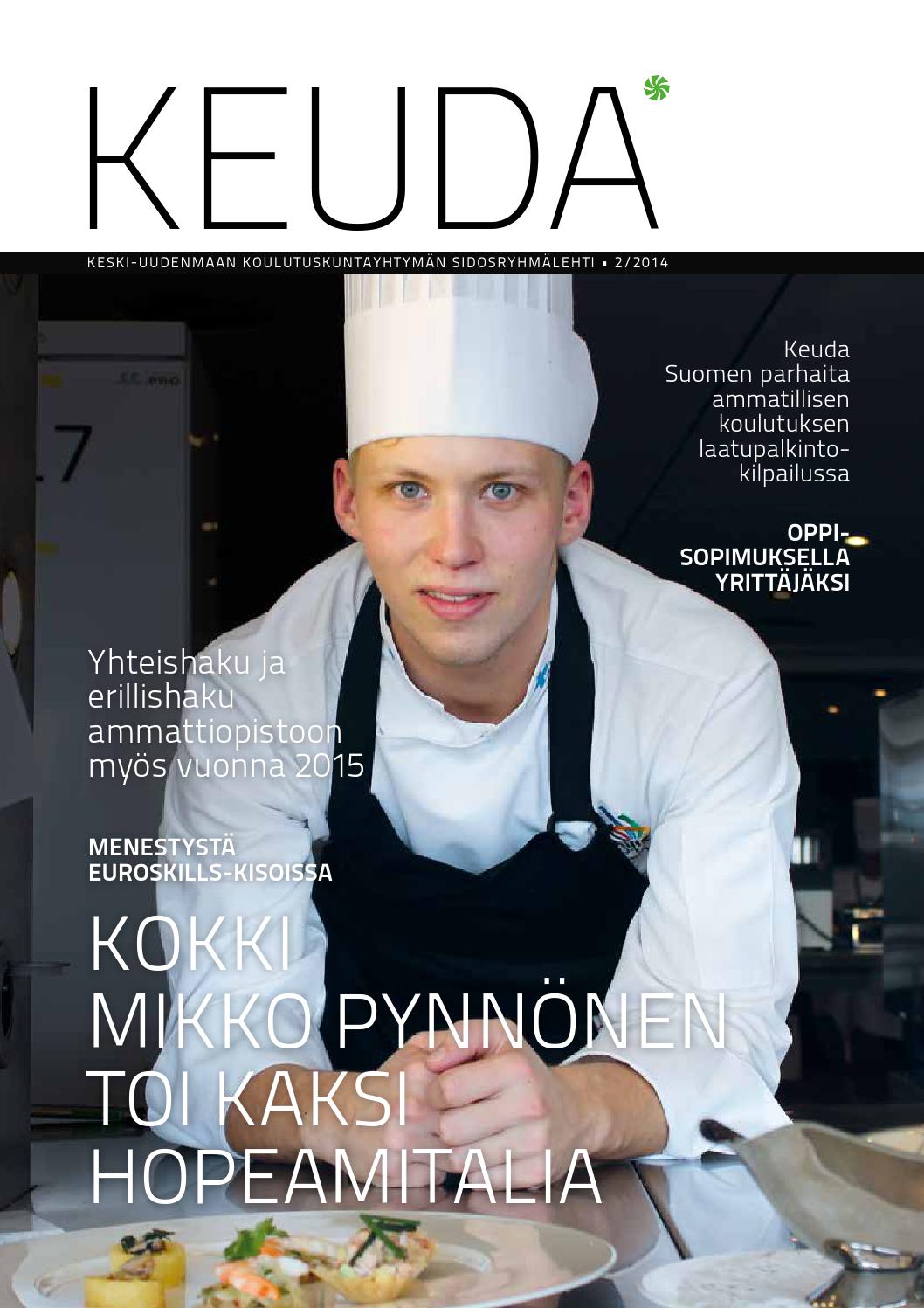 Keuda-lehti 2/2014 by Keski-Uudenmaan koulutuskuntayhtymä Keuda - Issuu