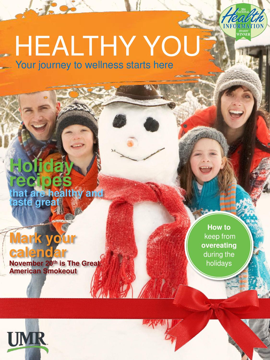 Healthy You Magazine from UMR (Holiday Edition) by CARE - A UMR ...