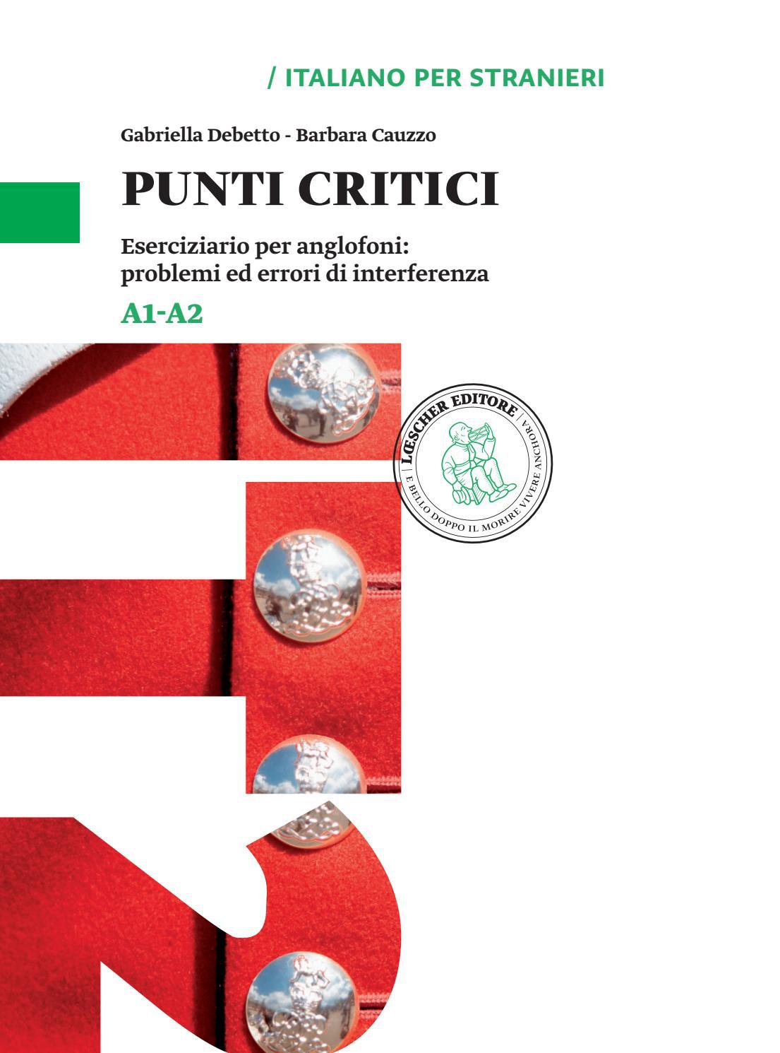 Punti critici by Loescher Editore - Issuu