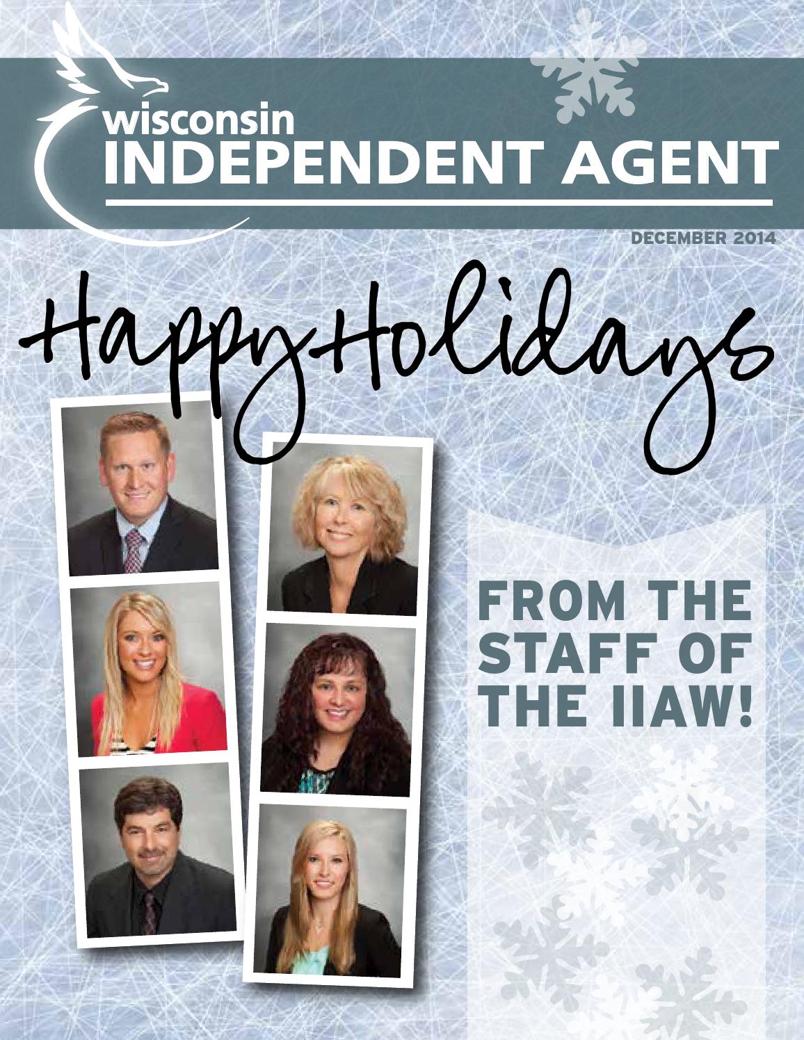December 2014 WI Independent Agent Magazine by Independent Insurance ...