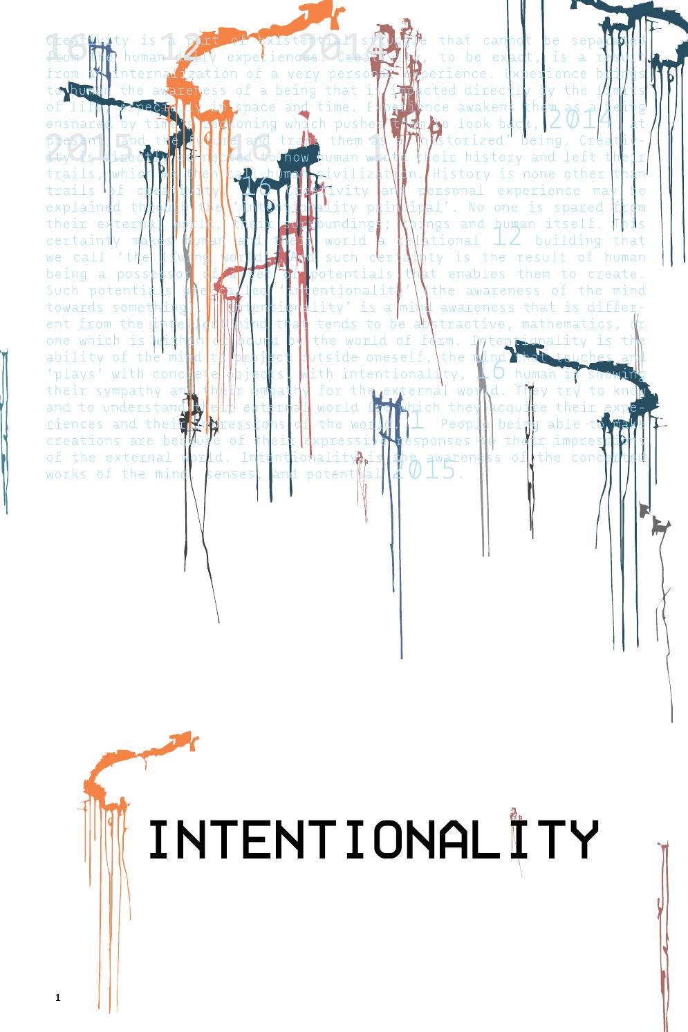 Intentionality by Philo Art Space - Issuu