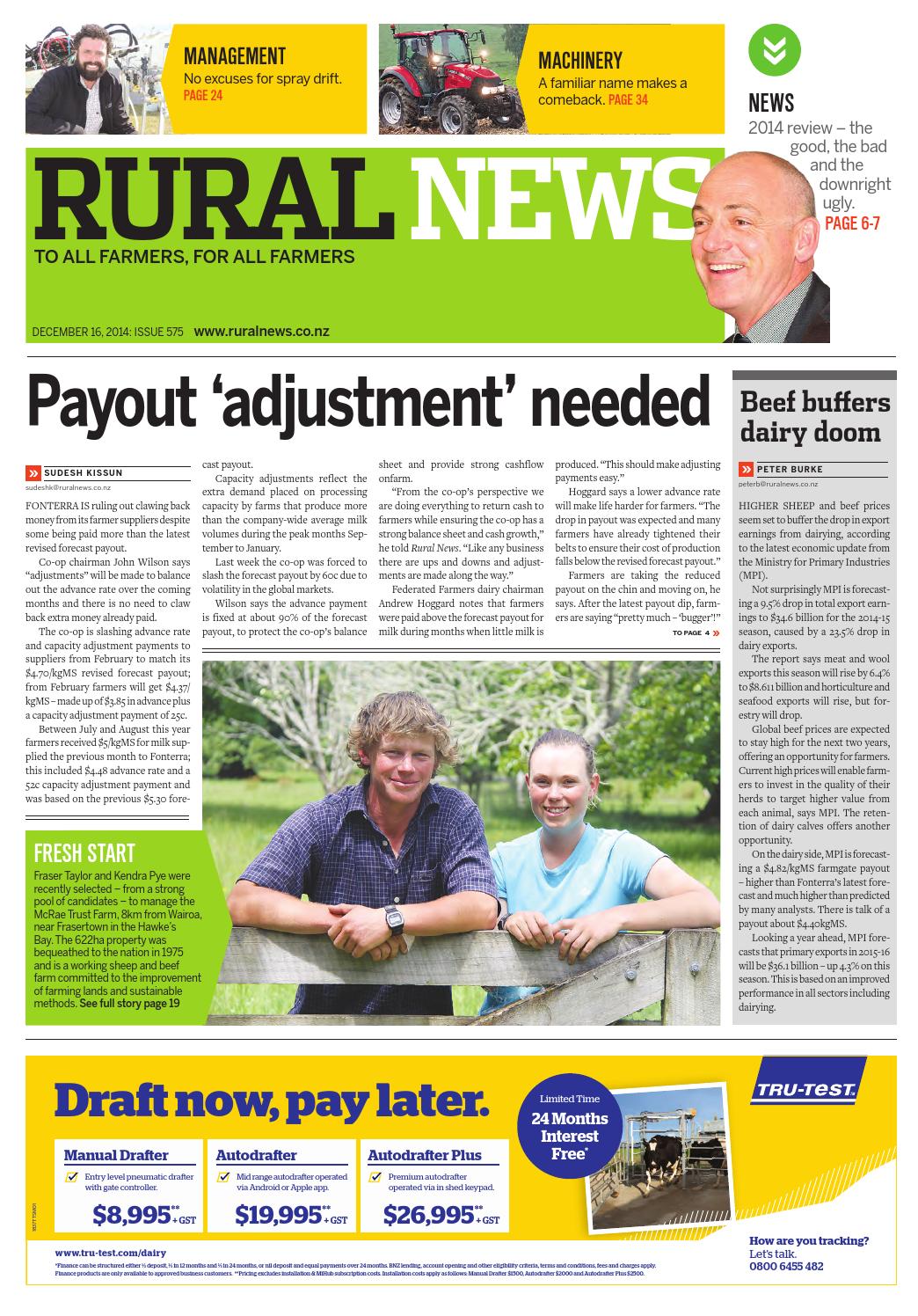 Rural News 16 December 2014 by Rural News Group - Issuu