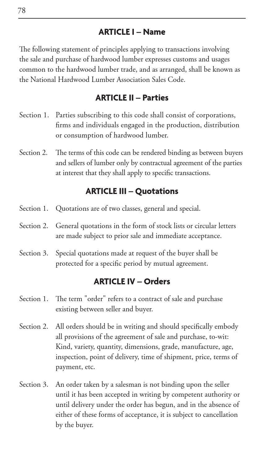 NHLA Rules Book 2015 by National Hardwood Lumber Association - Issuu