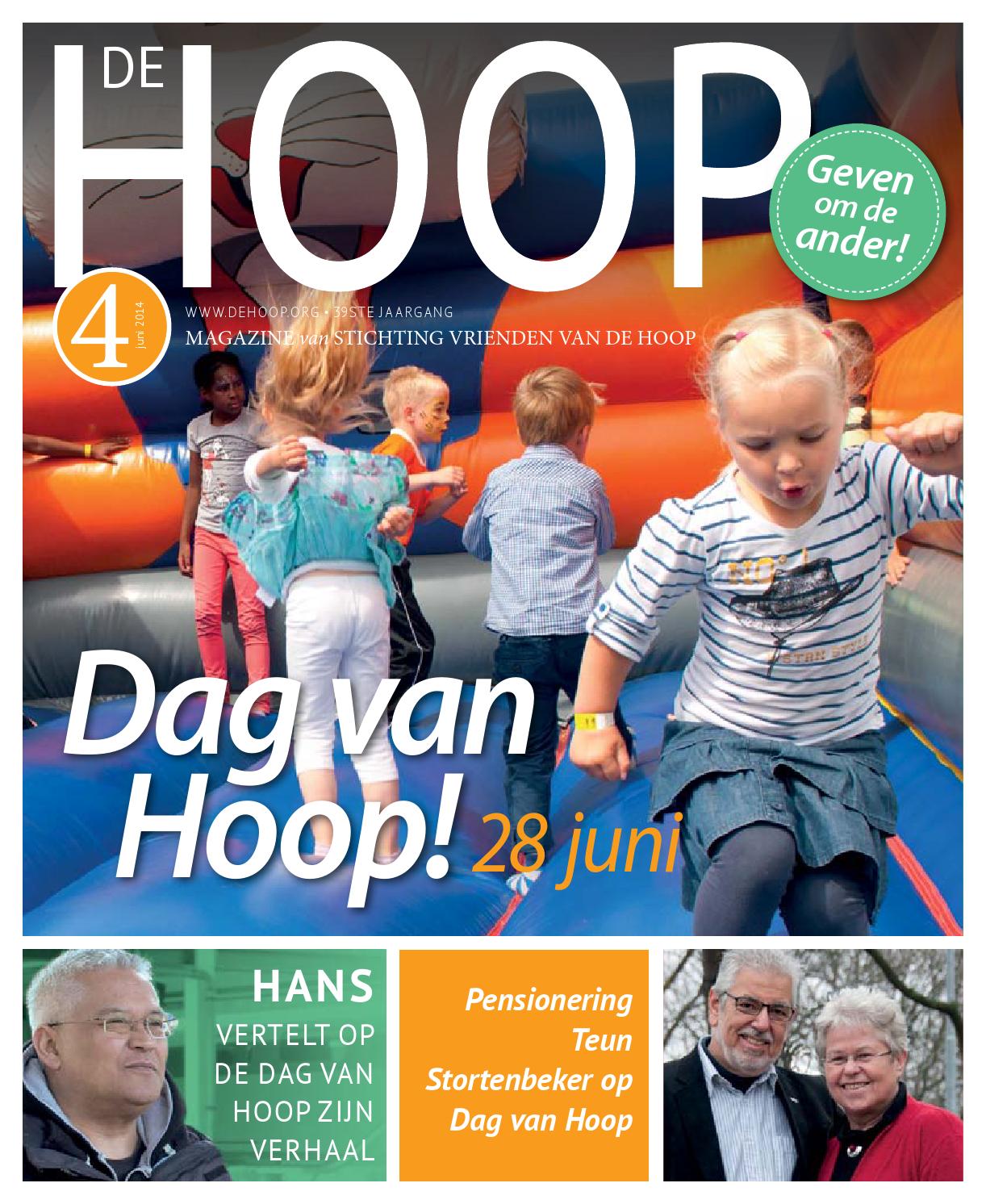 De HOOP 4 juni 2014 by Vrienden van De Hoop - Issuu