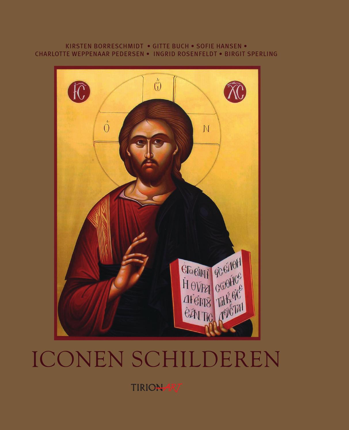 Inkijkexemplaar Iconen schilderen - Kirsten Borreschmidt & Gitte Buch ...