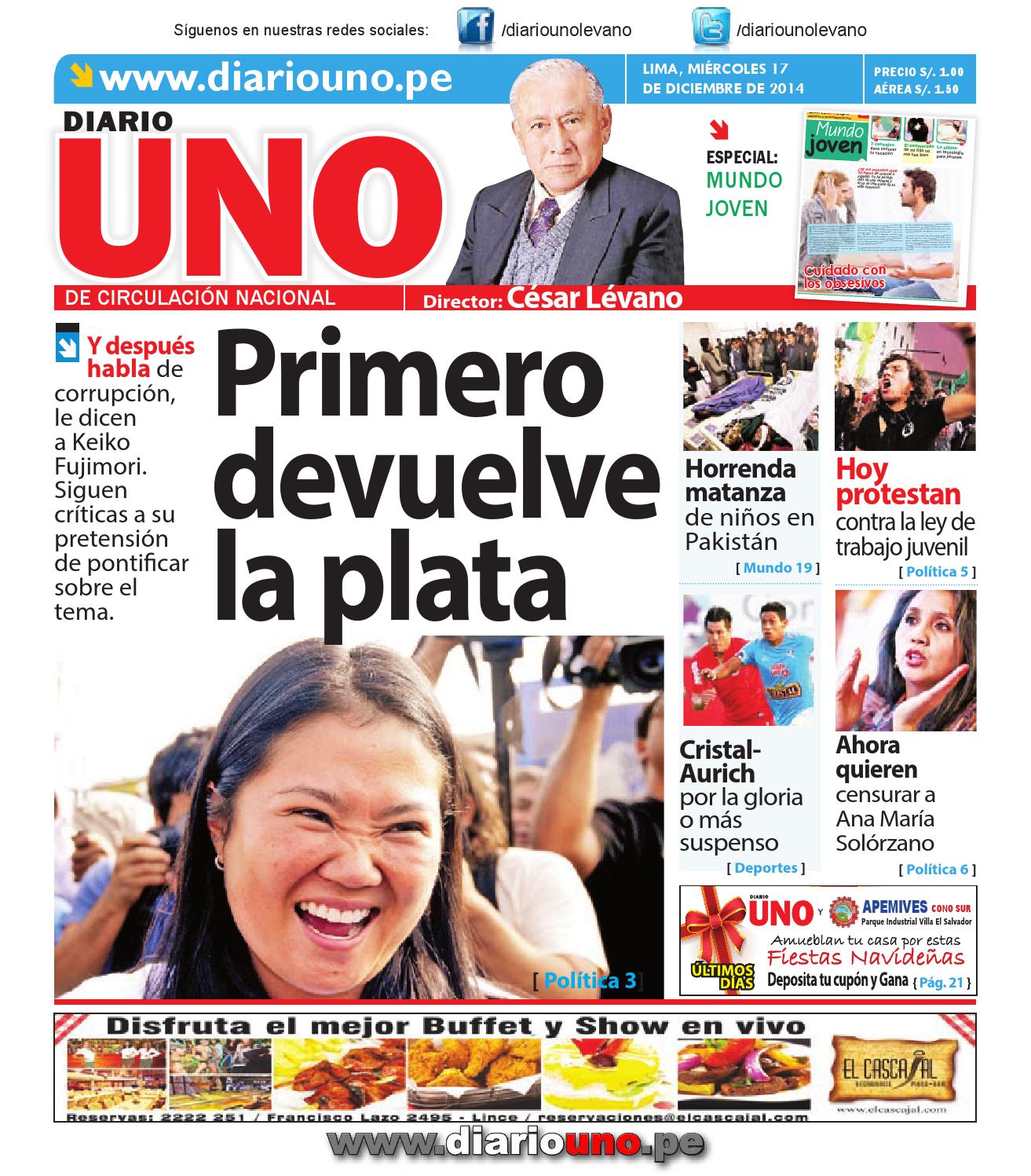 Diario UNO - 17 Diciembre 2014 by Diario UNO - Issuu