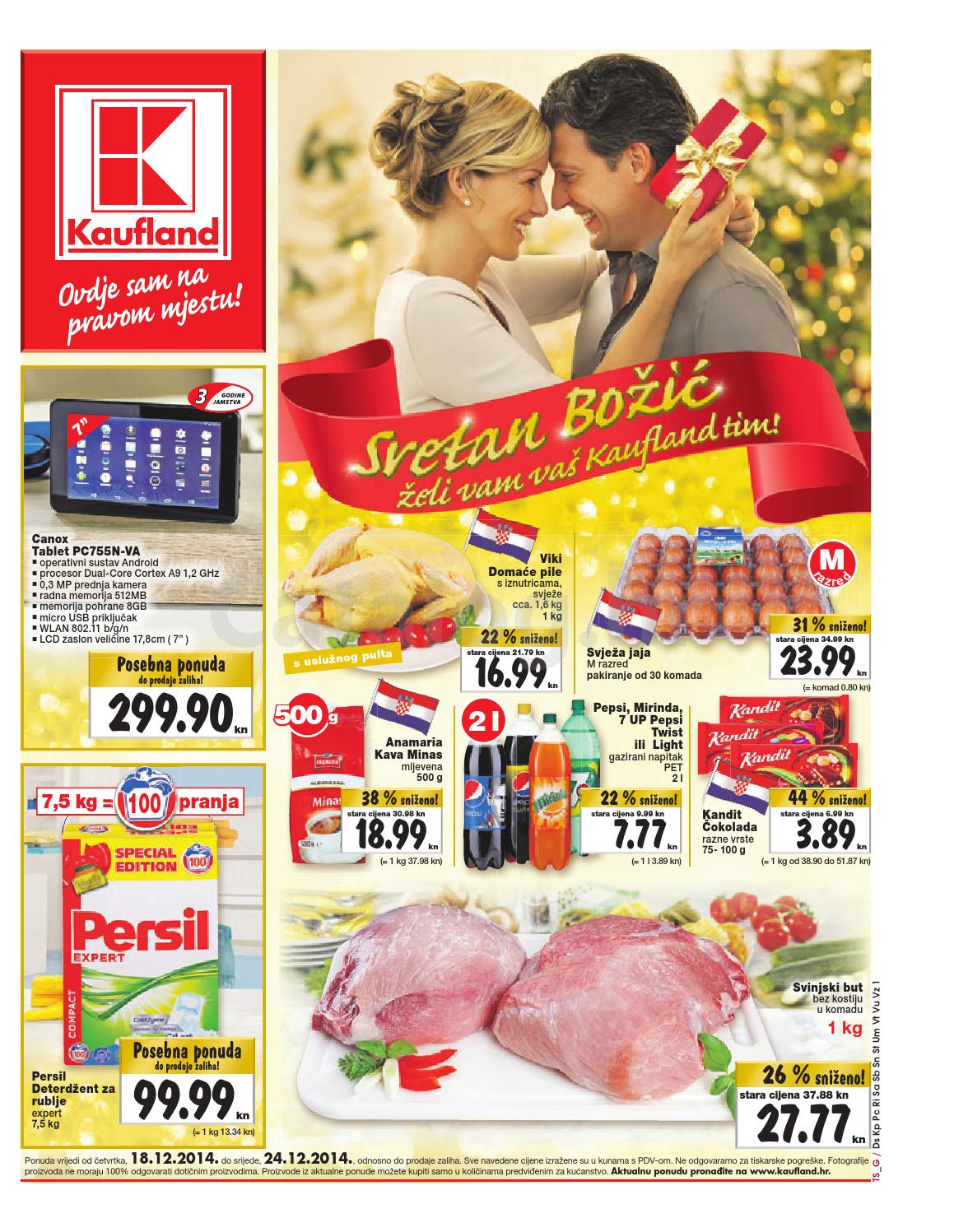 Kaufland katalog supermarket od 18 12 24 12 2014 by Catalog.hr - Issuu