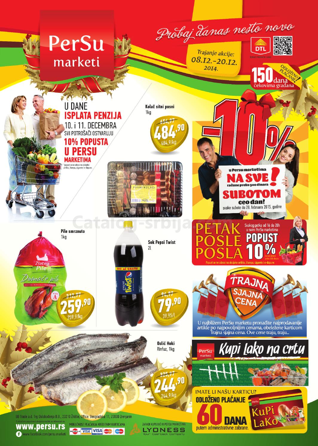 Persu katalog supermarket od 08 - 20 12 2014 by Catalog.rs - Issuu
