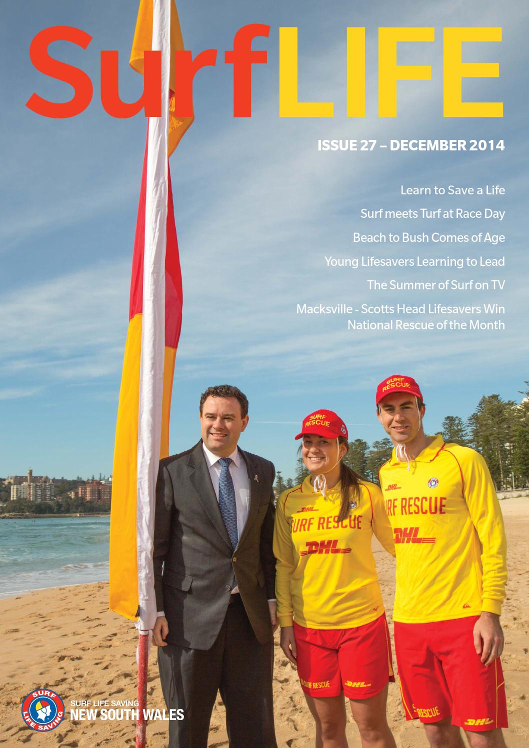 SurfLIFE Issue 27 - December 2014 by Surf Life Saving NSW - Issuu