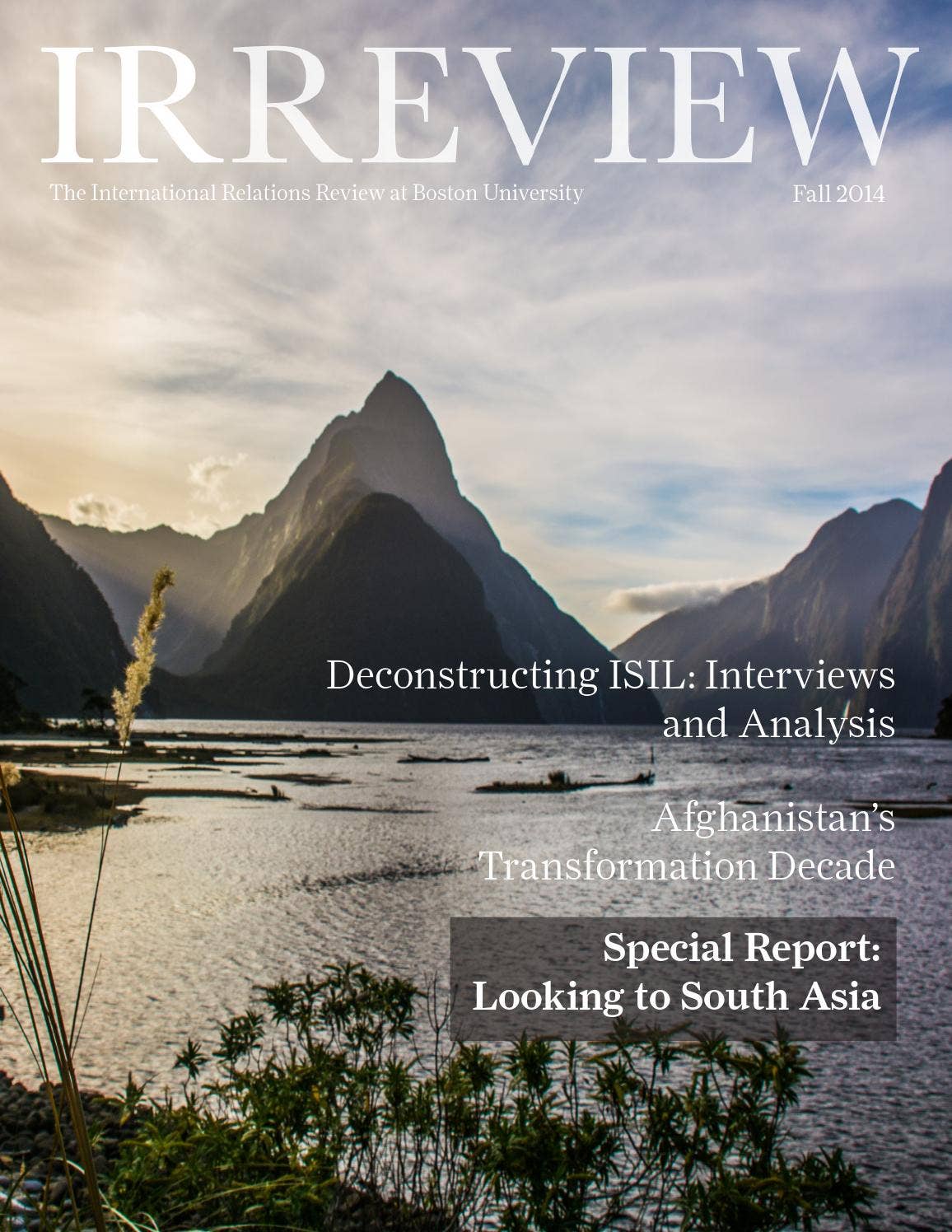 International Relations Review, Fall 2014 by The International ...