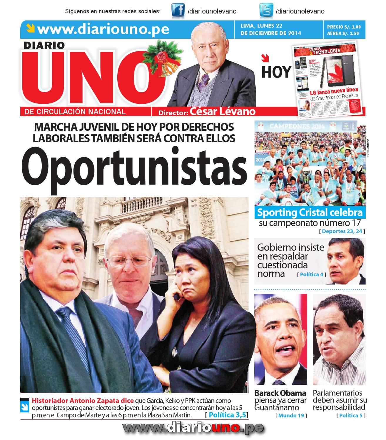 Diario UNO - 22 Diciembre 2014 by Diario UNO - Issuu