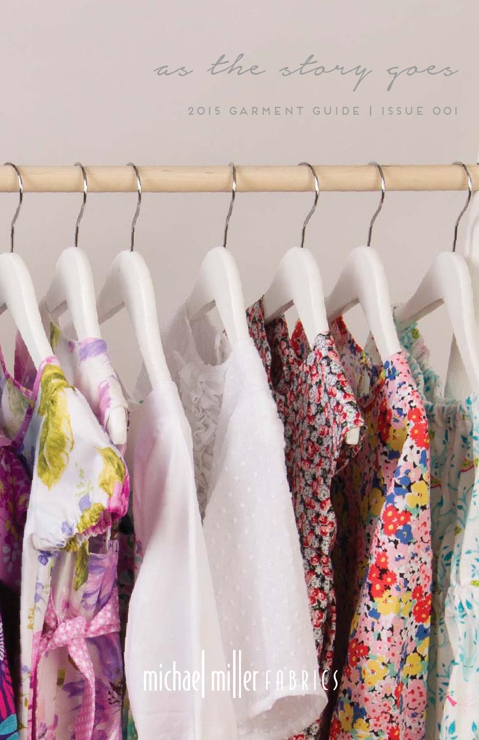 Michael Miller Fabrics | Garment Guide 2015 - Issue 001 by Michael ...