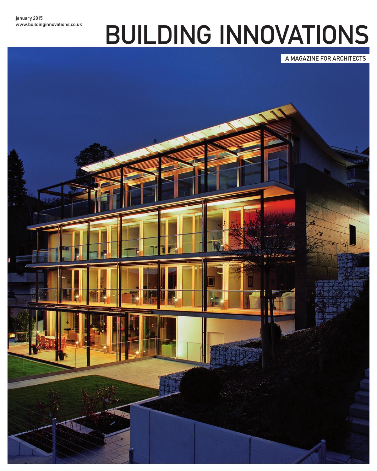 Building Innovations January 2015 Issue 1 by L2 Architectural Media Ltd ...