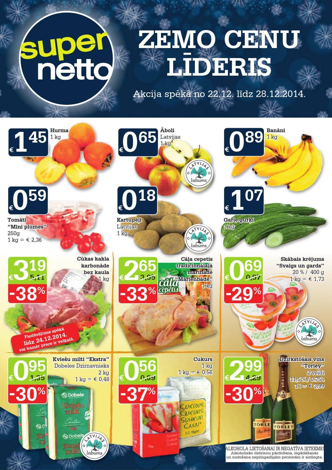 Supernetto 22.12. - 28.12.14 by Rimi - Issuu