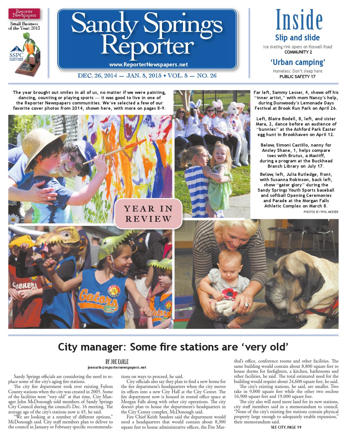 12-26-2014 Sandy Springs Reporter by Atlanta Intown, Reporter ...