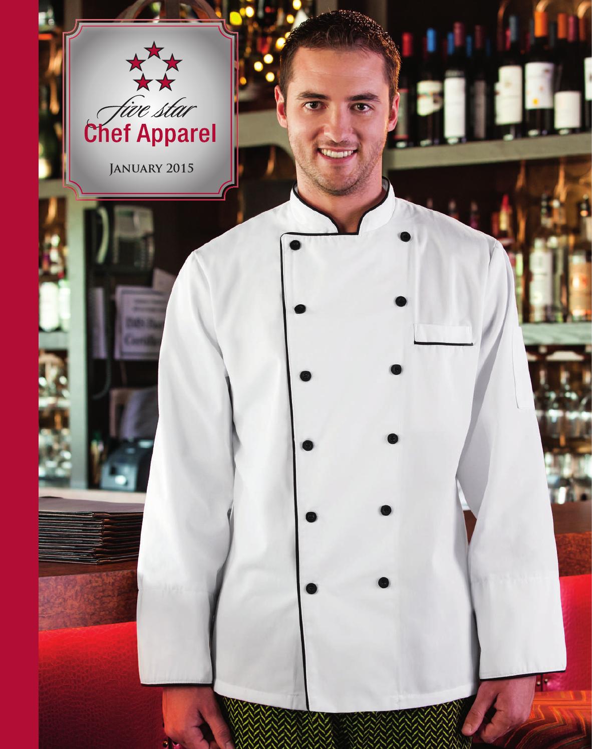 5 Star Chef Apparel Spring 15 Collection by Lambert's Uniforms - Issuu
