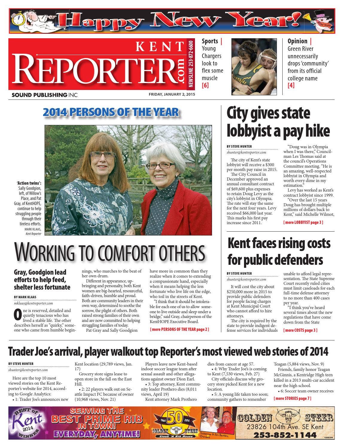 Kent Reporter, January 02, 2015 by Sound Publishing - Issuu