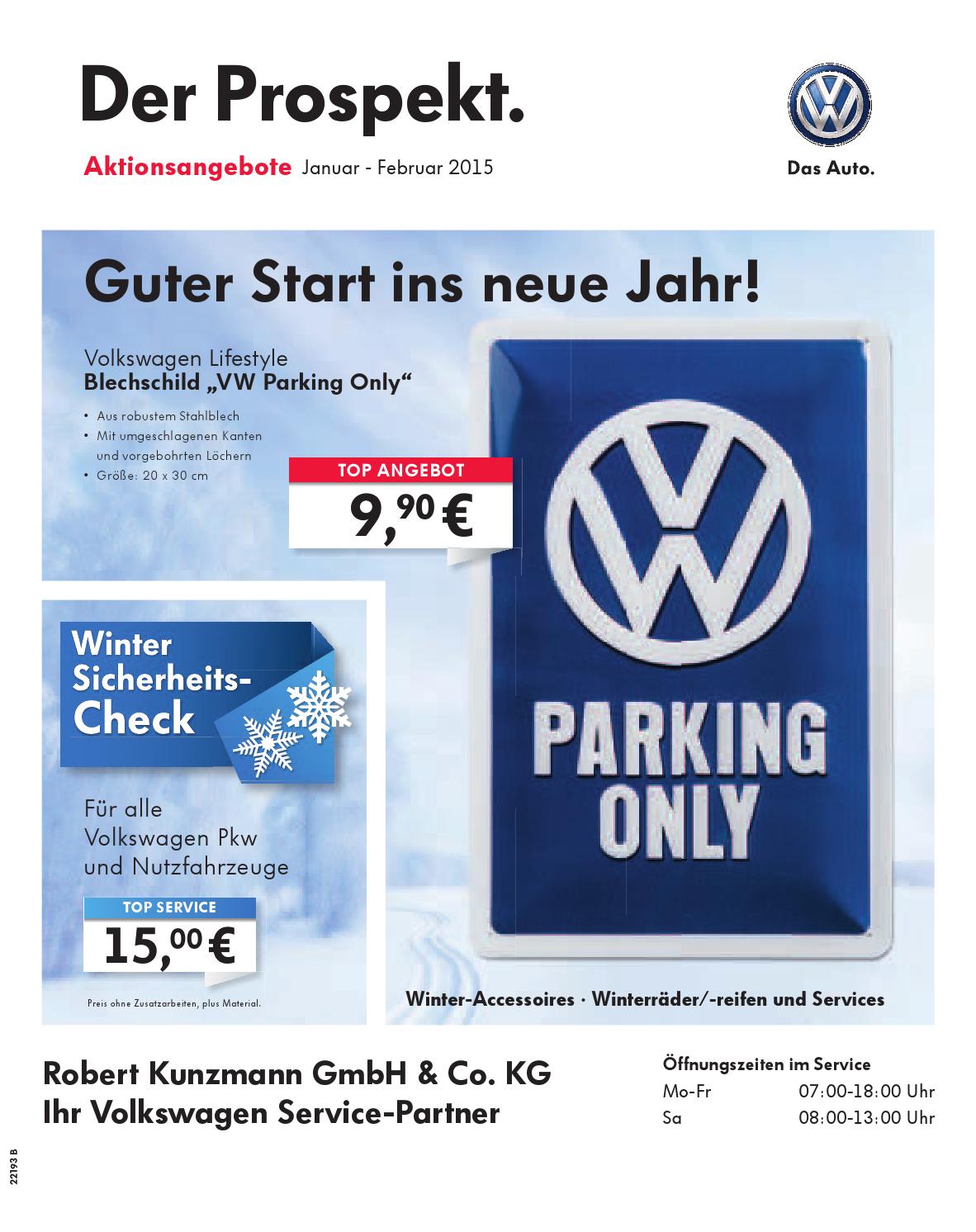 Der Prospekt Januar - Februar 2015 by Robert Kunzmann GmbH & Co. KG - Issuu