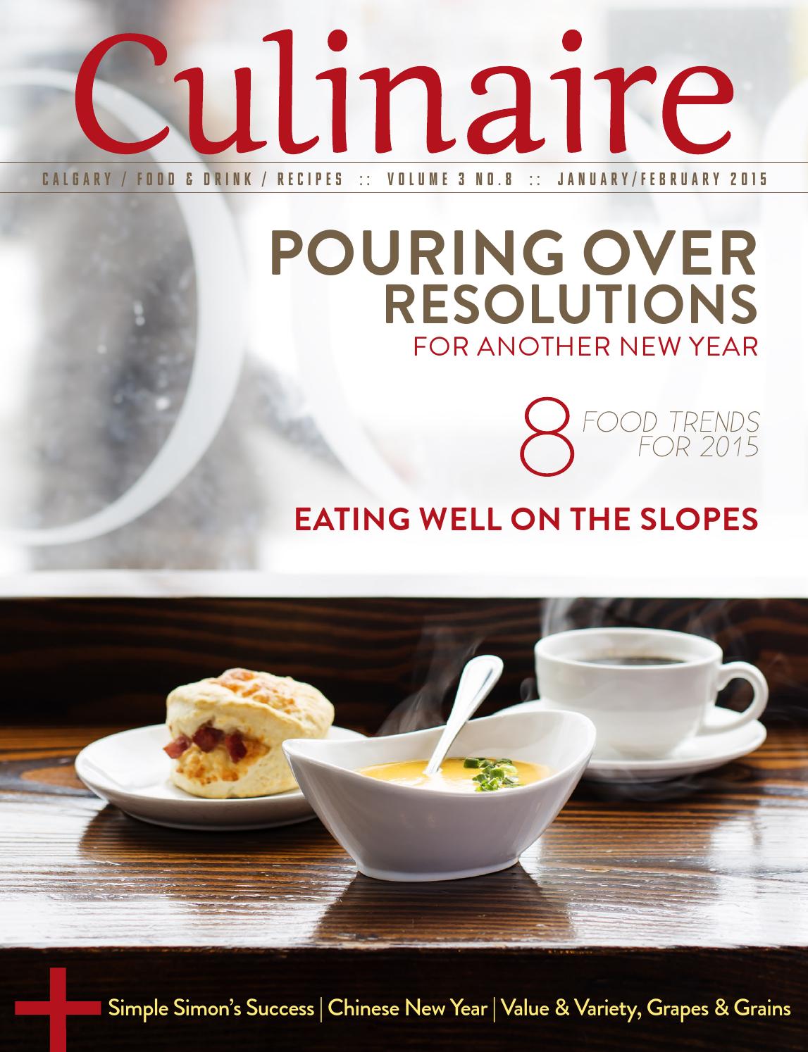 Culinaire 3:8(jan:feb2015) by Culinaire Magazine - Issuu