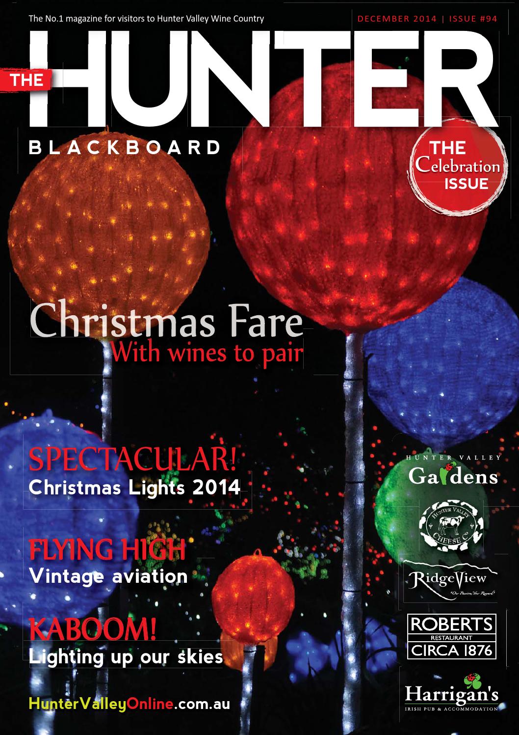 The Hunter Blackboard December 2014 by WCP MEDIA | HUNTER VALLEY - Issuu
